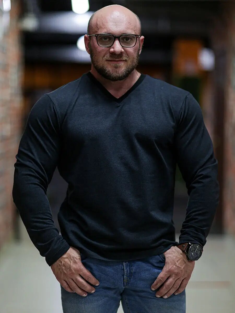 Лонгслив Лонгслив V-вырез INFERNO style Л-003-000