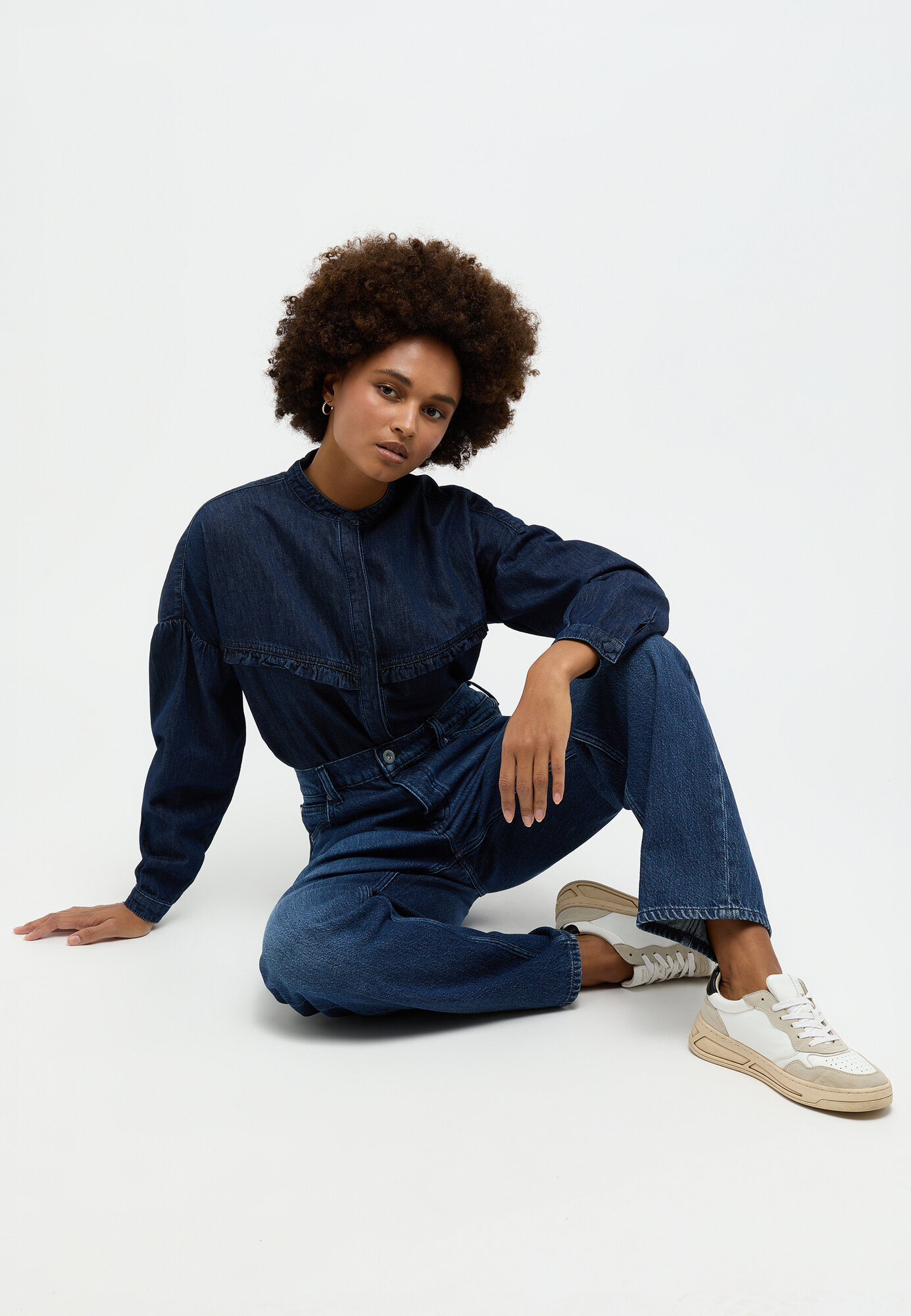 Джинсы широкие Ava Loose Wide 