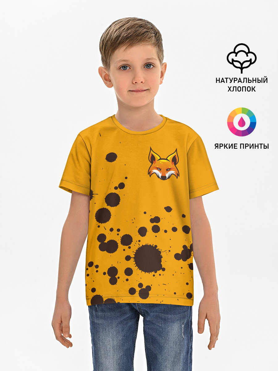Футболка хлопковая детская FOX