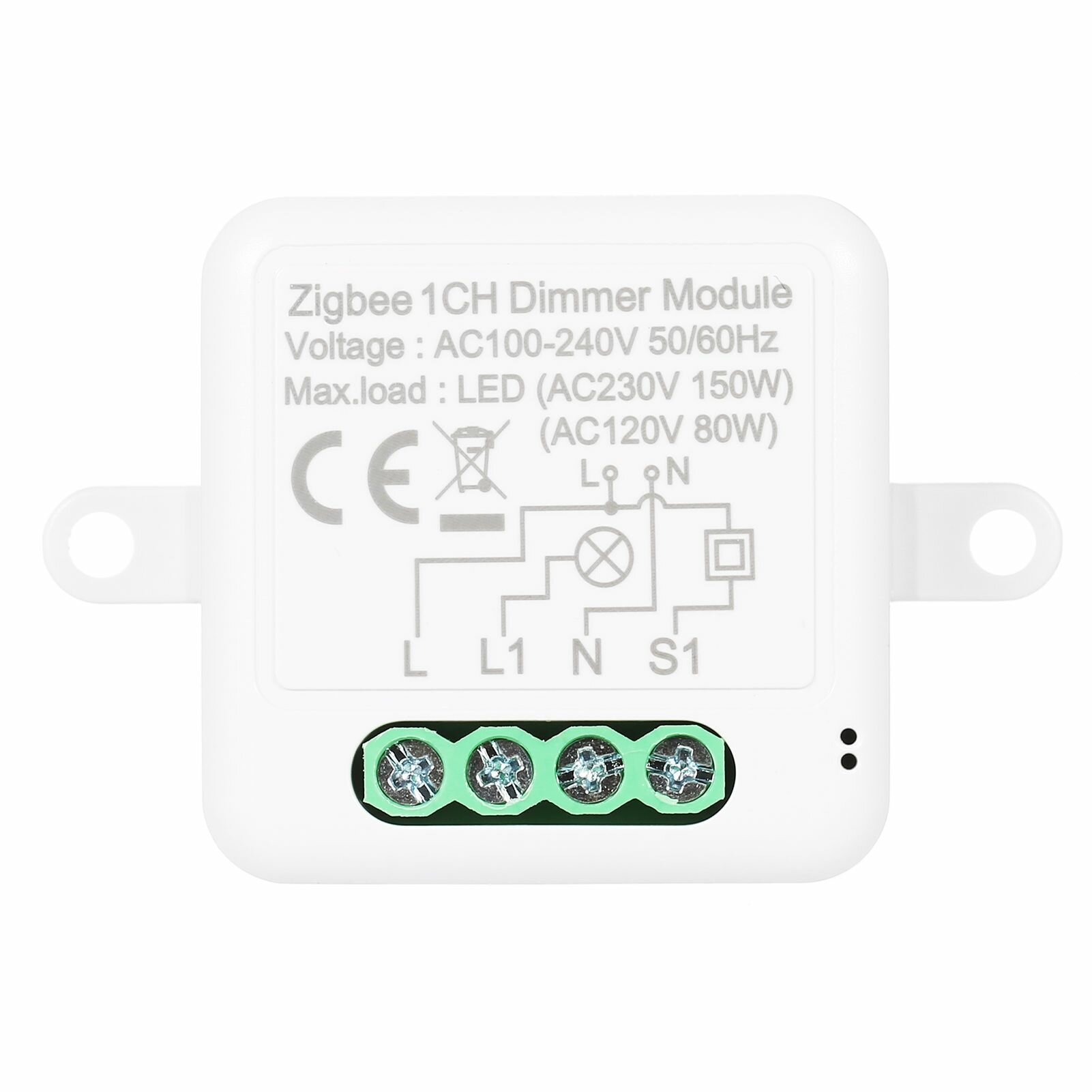 Zigbee Dimmer Switch Module App Дистанционное управление Выключатель занавеса