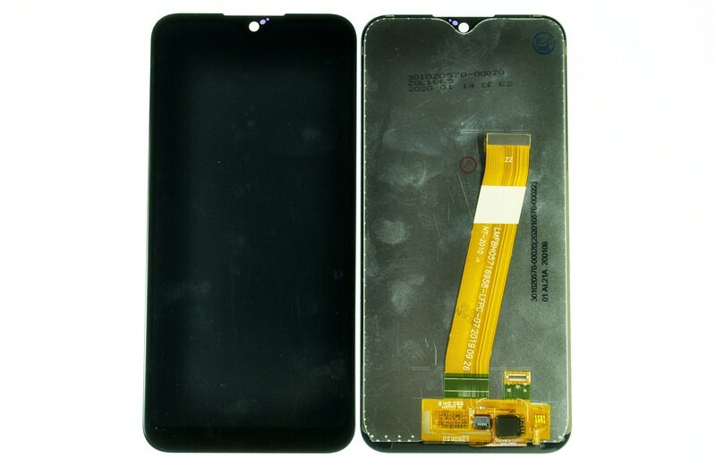 Дисплей для Samsung SM-A015/A01/M015+Тачскрин черный широкий разъем