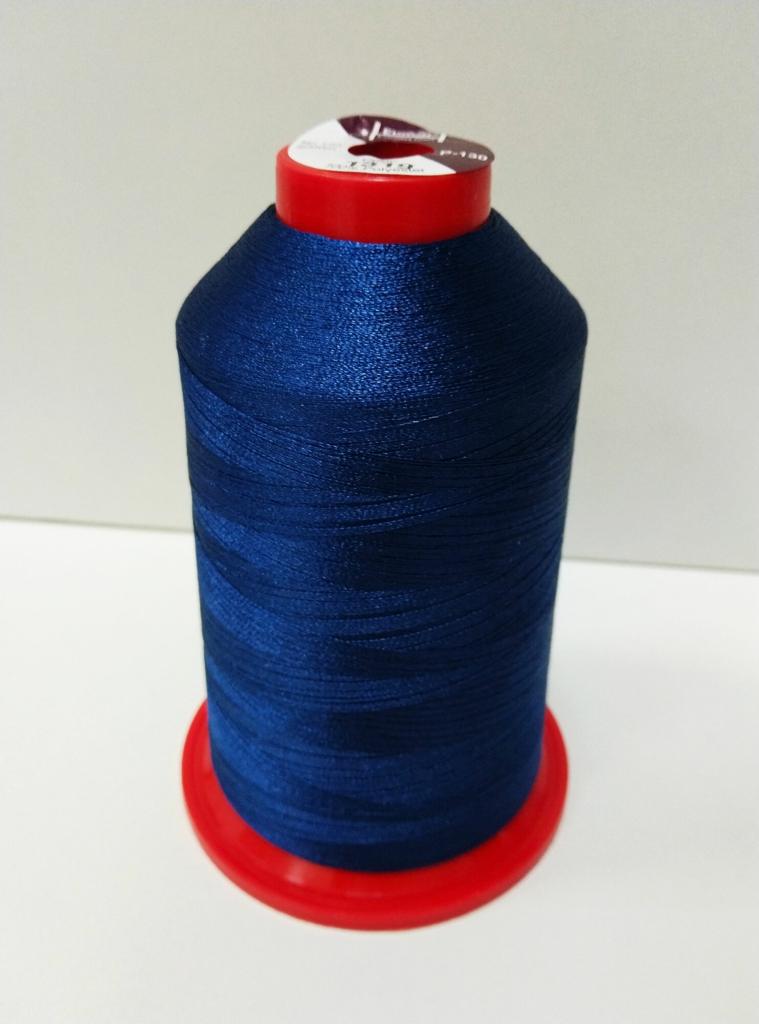 Нитки вышивальные Euron Р-130 №130 5000м, полиэстер, Цвет-1319 темно-синий