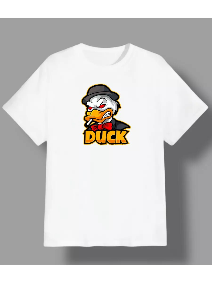 Футболка дерзкая утка