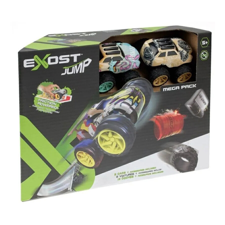 Exost Двойной набор с 2 Внедорожниками, рампой и аксессуарами 20627 с 5 лет