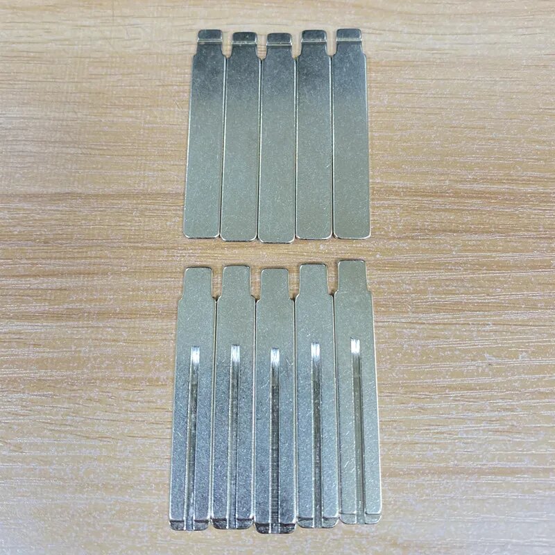 10 шт. KD VVDI Xhorse Дистанционное освещение #165 необработанное откидное пустое лезвие для Toyota Lexus BYD Автомобильный ключ