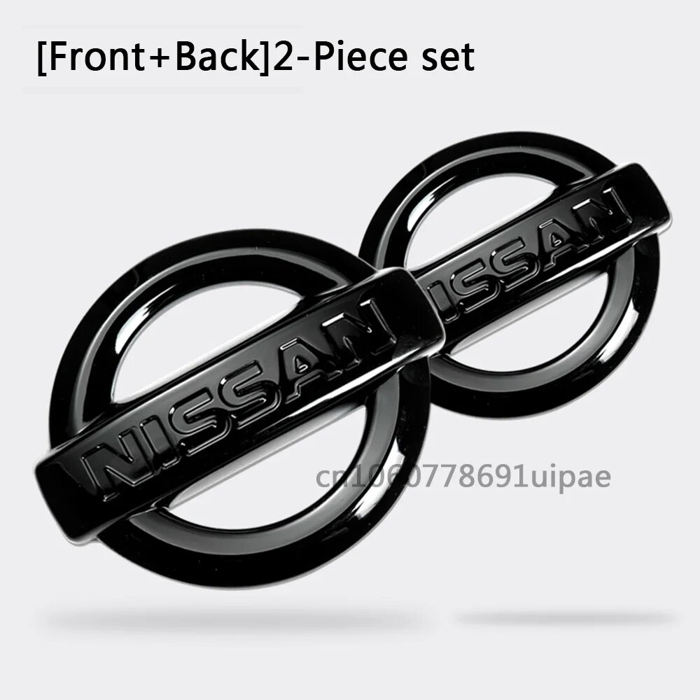 Наклейки с эмблемой, которые не влияют, оригинальный значок для Nissan JUKE 2012-2020, Black 2pcs