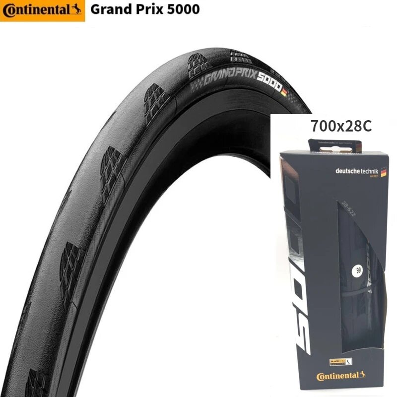Continental Grand Prix 5000 TL 700x32C велошины Черный, GP5000 700x28C
