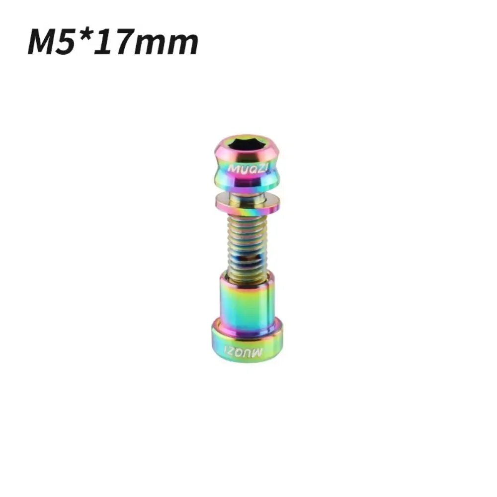 Велосипедные болты M5*17 мм, цвет M5-17mm-colorful