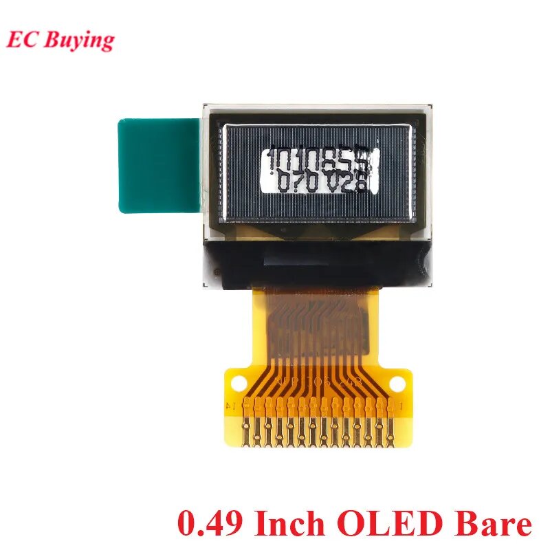 0.49" OLED Bare Модуль, 64x32, белый — фото 1