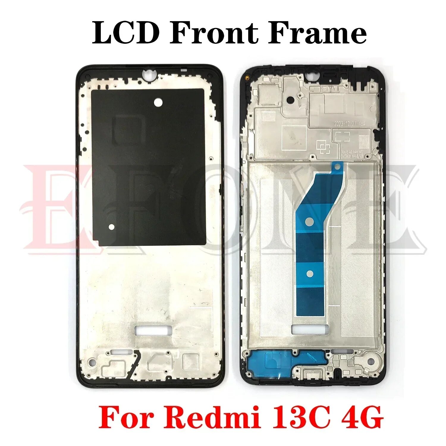 Для Redmi 9A 9C 10C 12C 13C Note 9 10 10S 11 11S 11E 12 Pro 4G 5G Средняя рамка Передняя рамка ЖК-дисплей Безель Держатель пластины 13C 4G