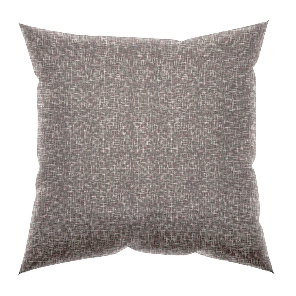 Наволочка Домашняя мода 30х30 см "Натурель" 1 коричневый, с клапаном-запахом, бязь "Комфорт" 121 г/м2, хлопок 100% (Н-30/30)