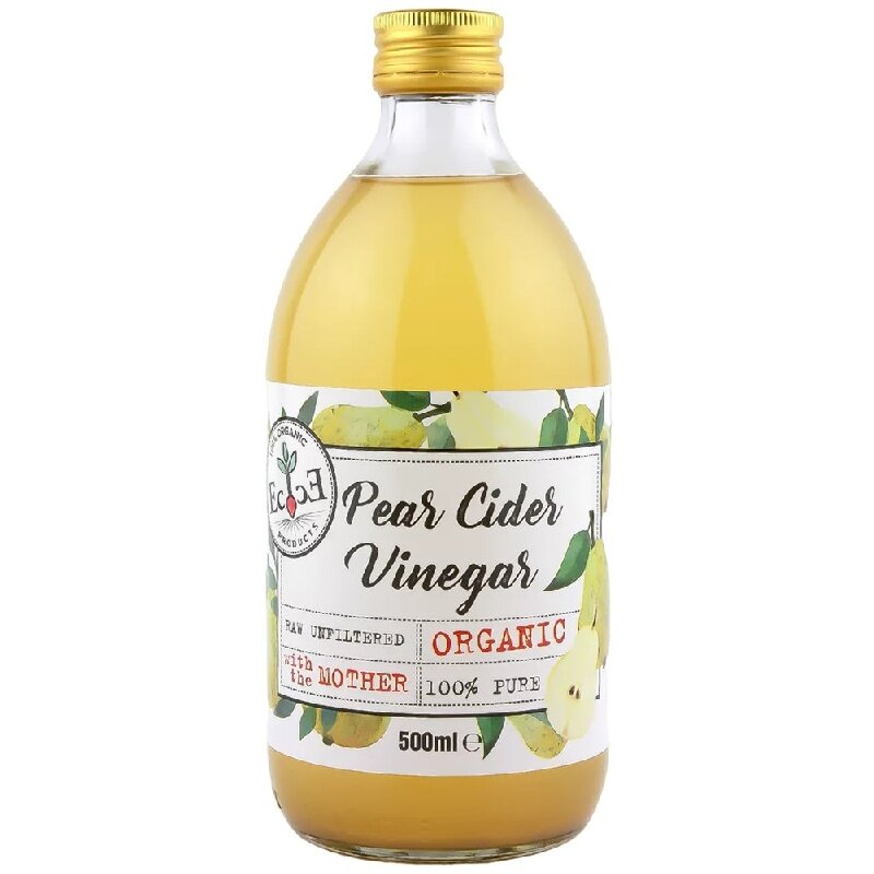 Уксус ECOCE грушевый ORGANIC нефильтрованный /стекло/ 500мл