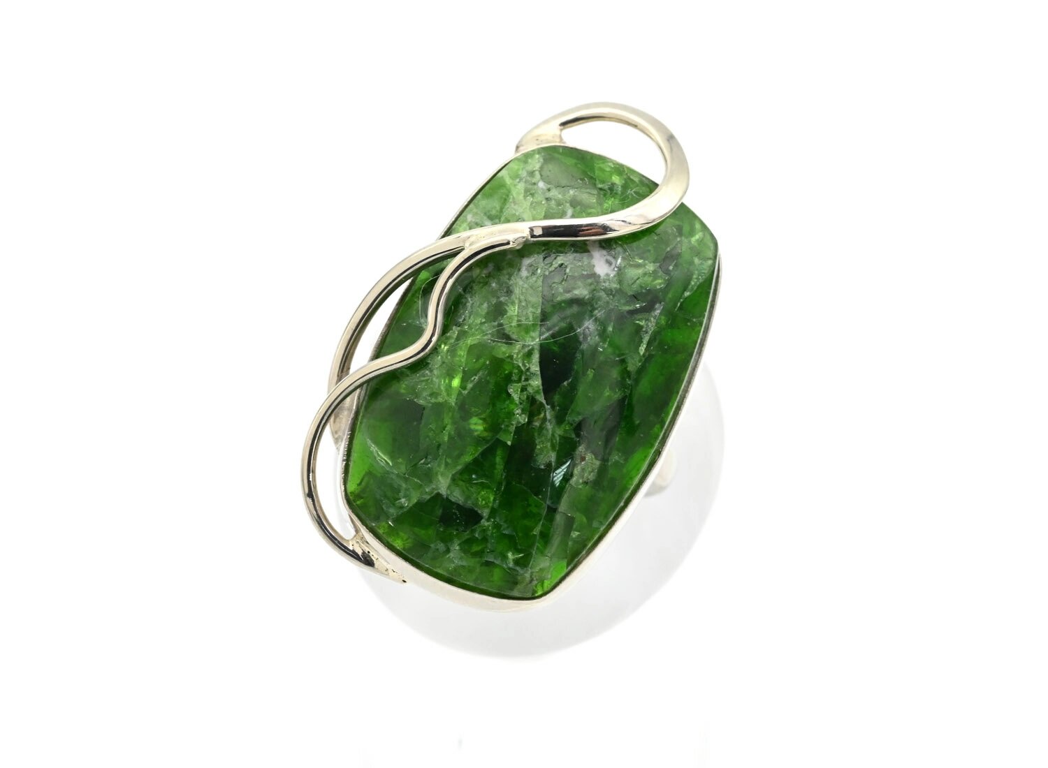 Кольцо, хромдиопсид