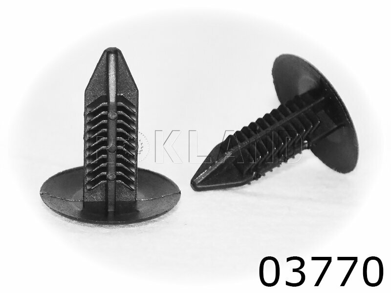 10шт - 03770 клипса автомобильная ACURA/HONDA ROKLAND