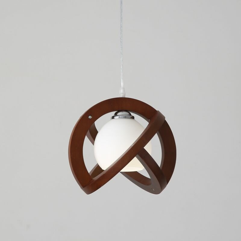 Простая люстра из бревна для кровати, спальни, прикроватных тумб