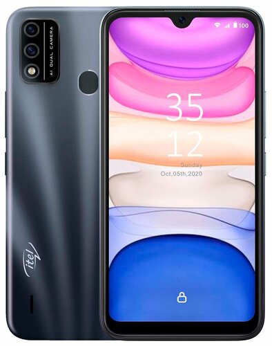 Смартфон Itel A48 2/32 ГБ, Dual nano SIM, черный — купить в интернет ...