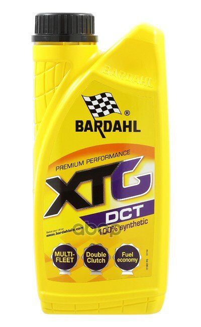 ATF XTG DCT 1L (синт. трансмисионное масло для роботизированных КПП) Bardahl арт. 36511