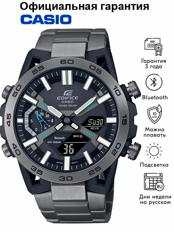 Наручные часы CASIO Edifice, черный