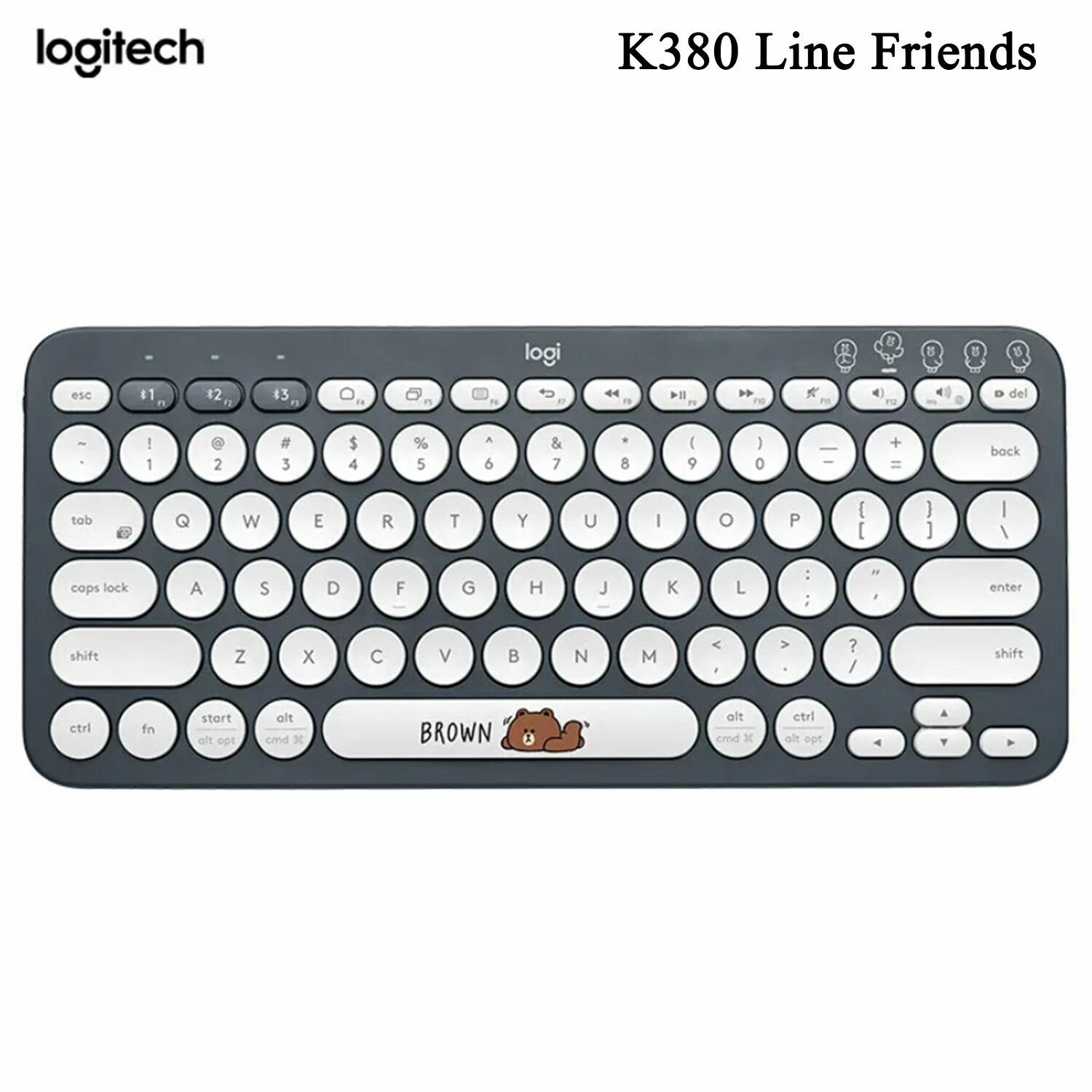 Logitech K380 Multi-Device Bluetooth Беспроводная клавиатура для Windows Pad Android IOS
