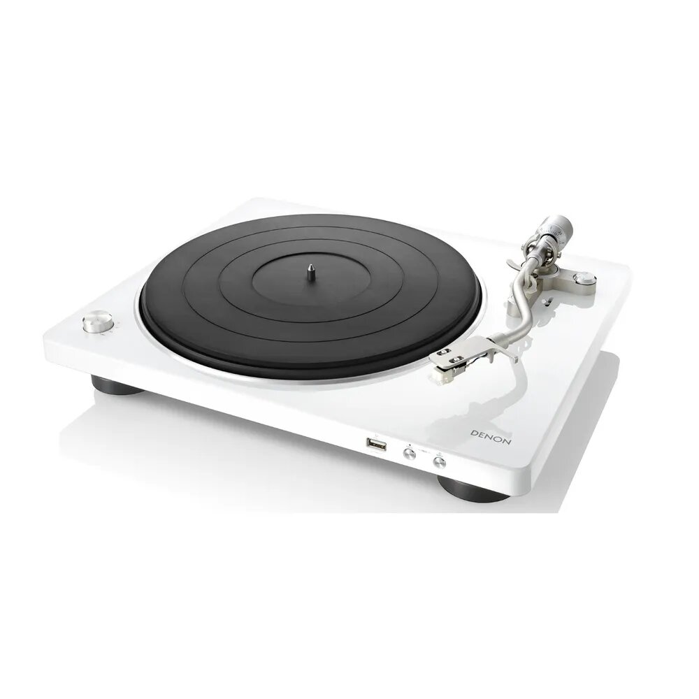 Проигрыватель винила Denon DP-450USB white-x-x