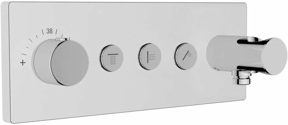 Термостат для ванны Kaiser Sano 08677 встраиваемый, хром