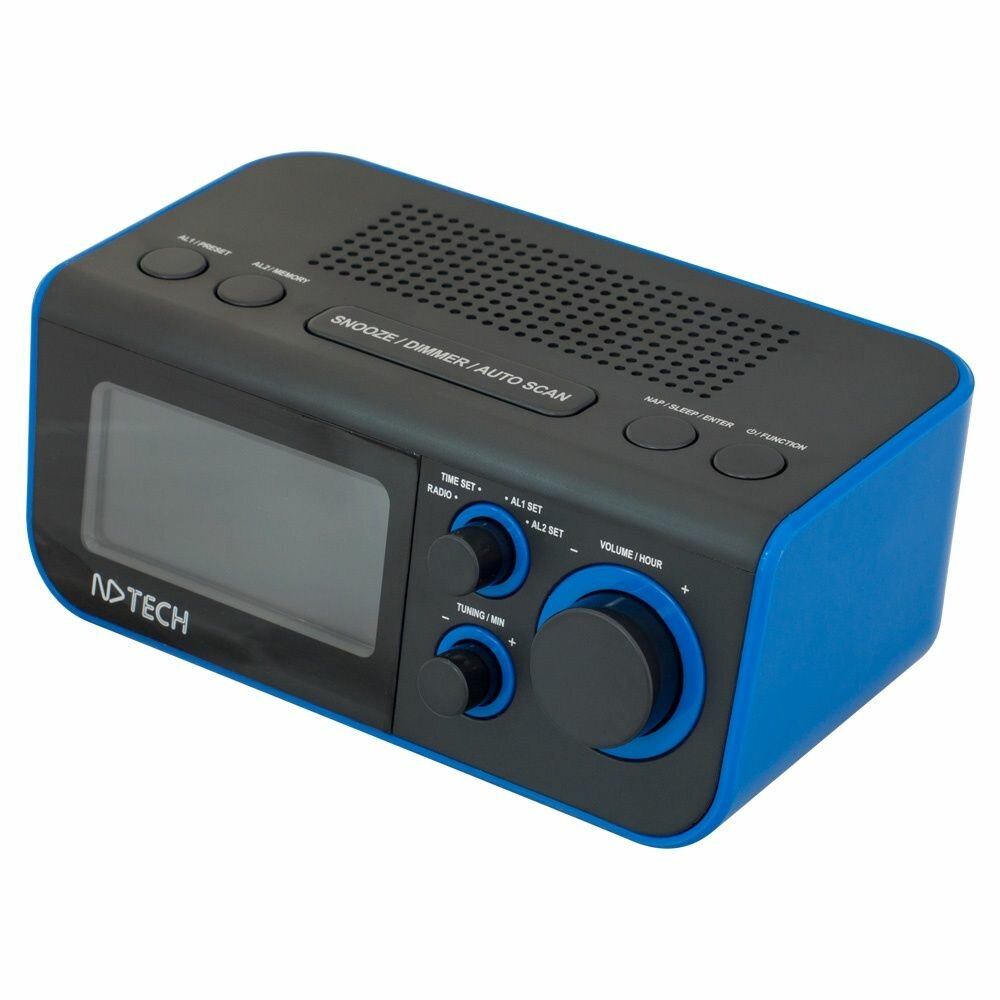 Радио будильник ND Play NDTech RC38, электронный, детский (284662)