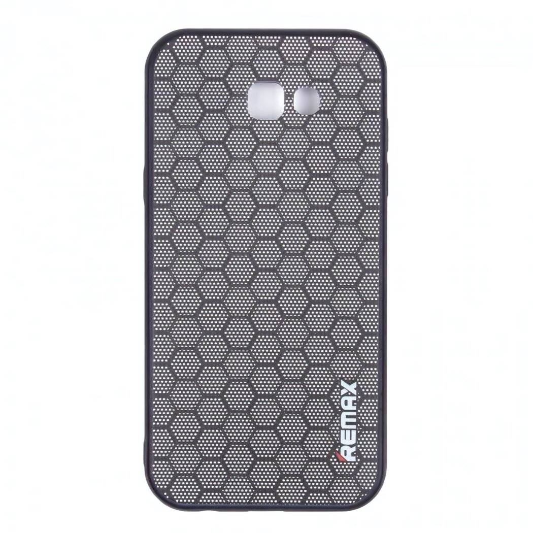 Чехол Remax для Samsung Galaxy J5 (2017), черный, гибкий, надежная защита