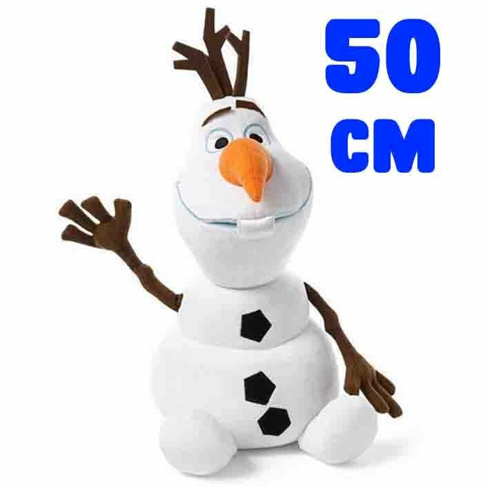 Мягкая игрушка снеговик Олаф Холодное Сердце - 50 см