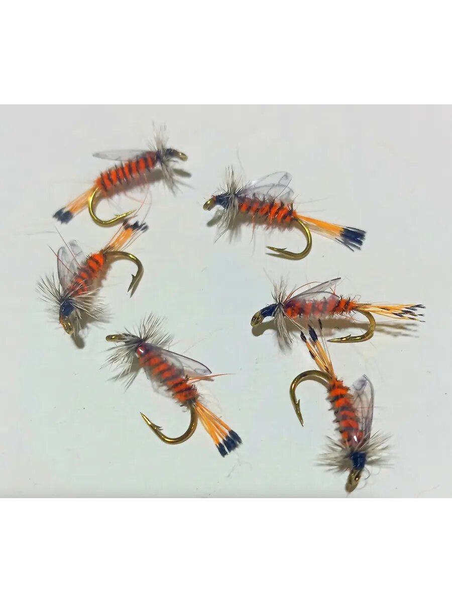 Мушка на хариуса 3 штуки