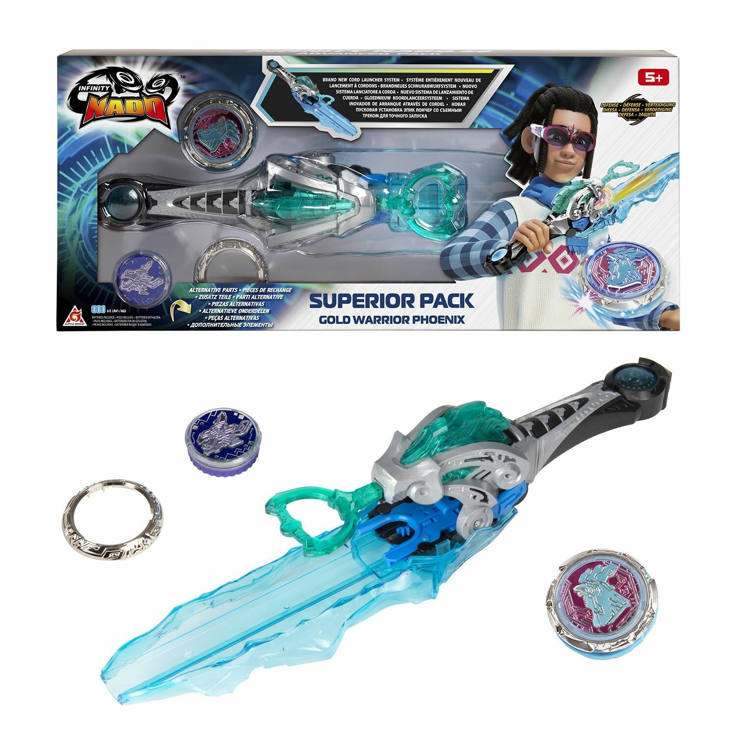 Инфинити Надо . Волчок Эпик Лончер Супериор GoldPhoenix