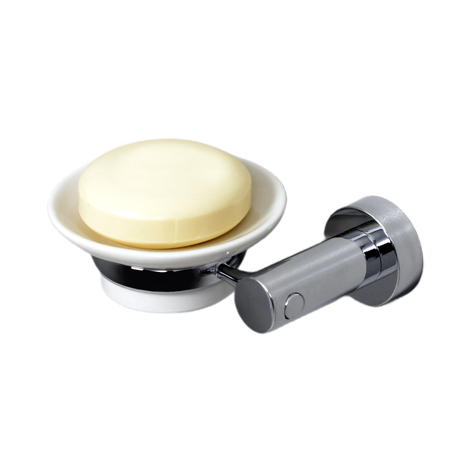 Мыльница WasserKRAFT (K-28229) с держателем, покрытие хромоникелевое