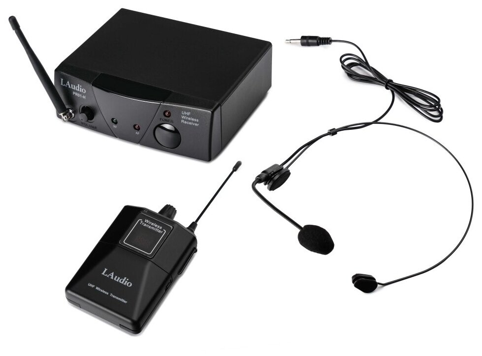 Радиосистема LAudio PRO1-H, с шумоподавлением, для вокала, универсальный, с футляром