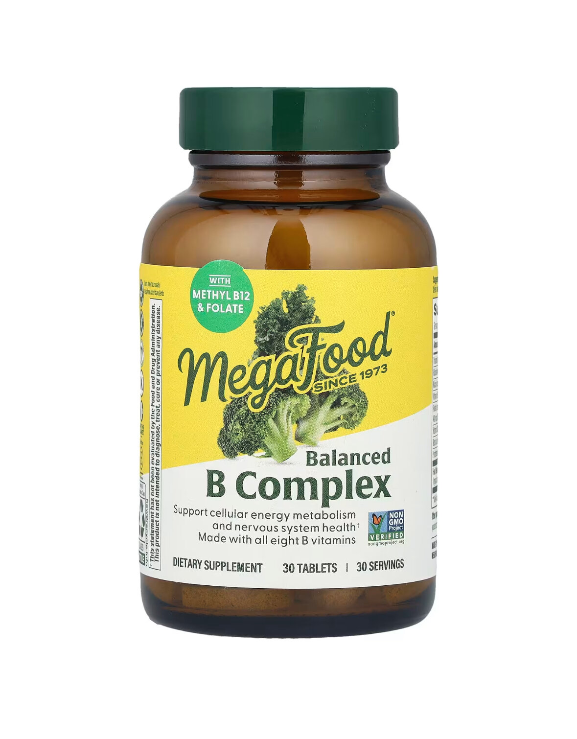 MegaFood B complex сбалансированный комплекс витаминов группы В