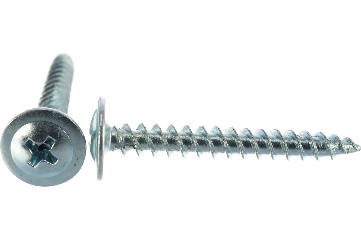 Госкреп Саморез ШСММ с прессшайбой 4,2х32 мм подвес 30 шт, 1-0015690