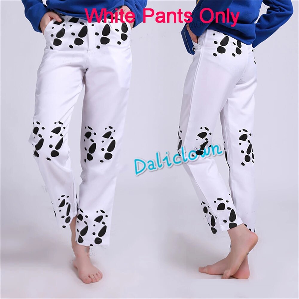 Косплей костюм Trafalgar Law daliclown S, PantsOnly White