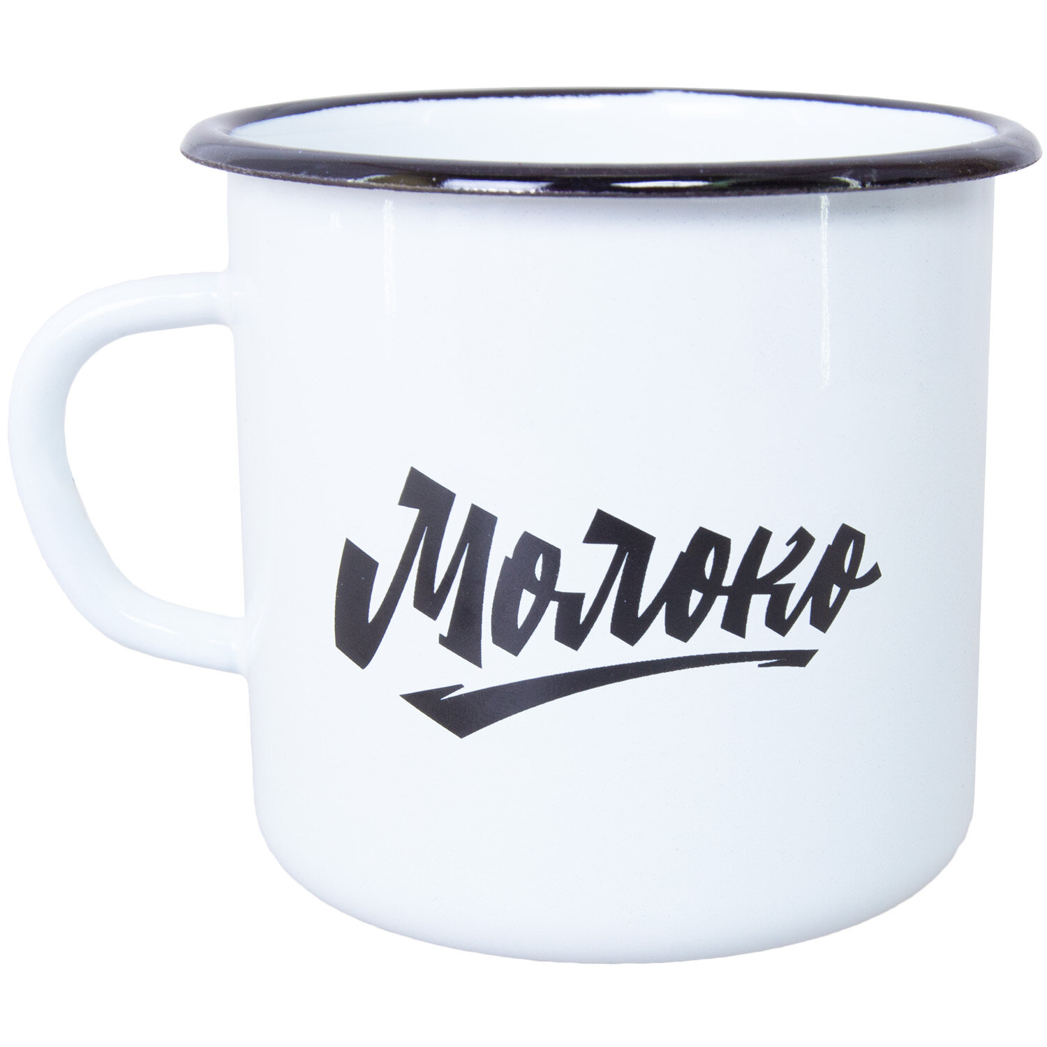 Кружка молоко эмалированная