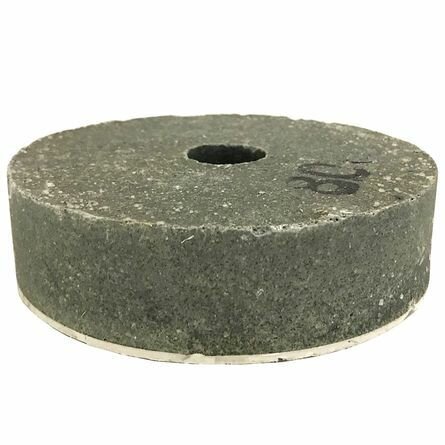 Абразивный сегмент PLATO 130 мм №80 с круглым отверстием, крепление "Улитка" (синтетик), ABRASIVI ADRIA (Абразиви Адриа)