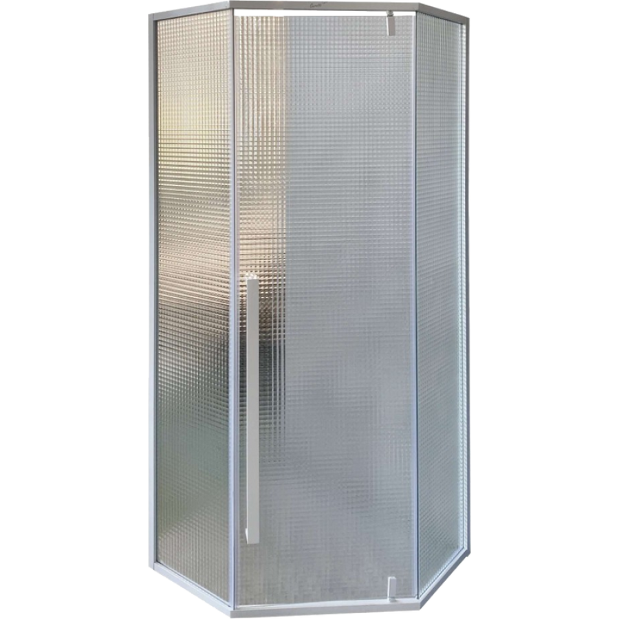 Душевой уголок Ceruttispa C3AWD 90x90, профиль белый