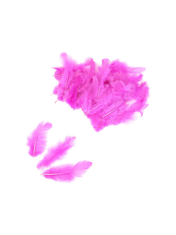 Перья для творчества, декор для воздушных шаров, размер 8-10см, 100 штук