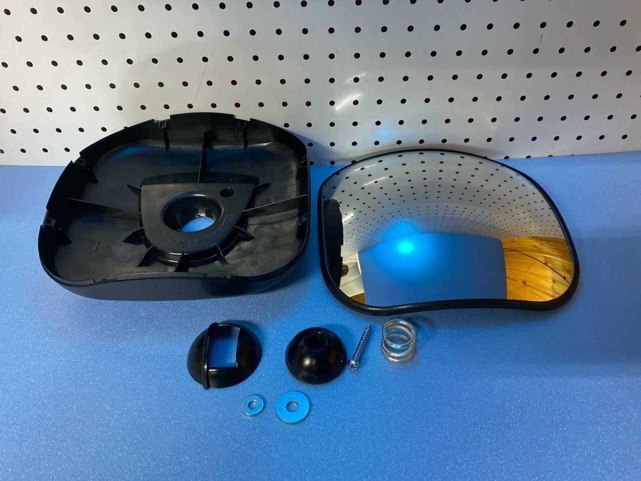 Зеркало боковое фронтальное переднего обзора для мерседес Аксор КАМАЗ-5490 (Mercedes Axor KAMAZ-5490) без обогрева