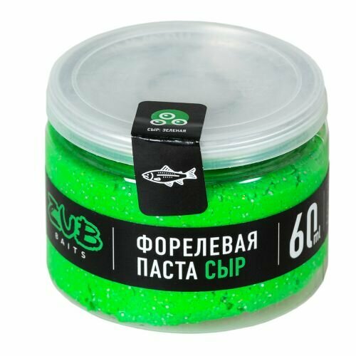 Форелевая паста Zub art. 60мл Сыр Зеленая
