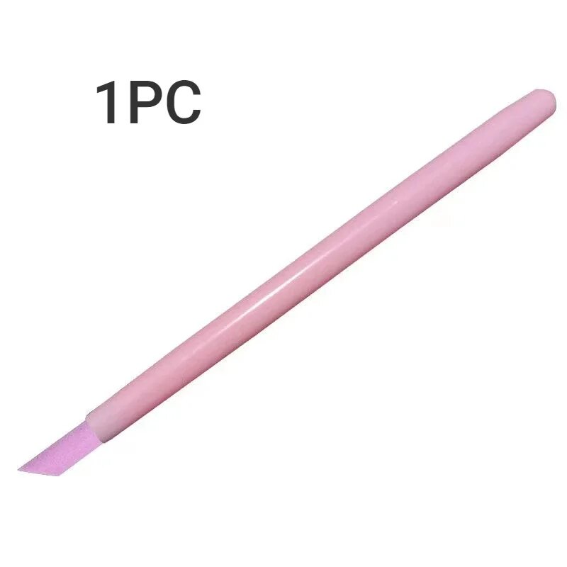 Кварцевая ручка для кутикулы, 1Pc Pink