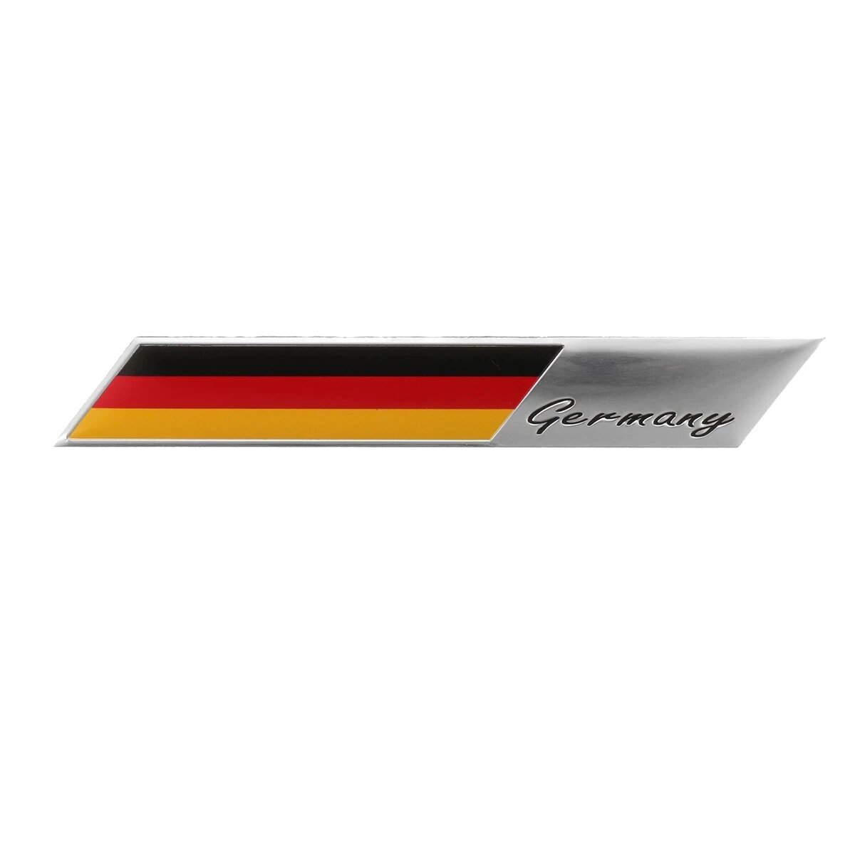 1Pcs 3D Aluminum Car Germany Italy France National Flag Sticker Badge Emblem Deutsch Car Stickers Decal for Audi For BMW for VW