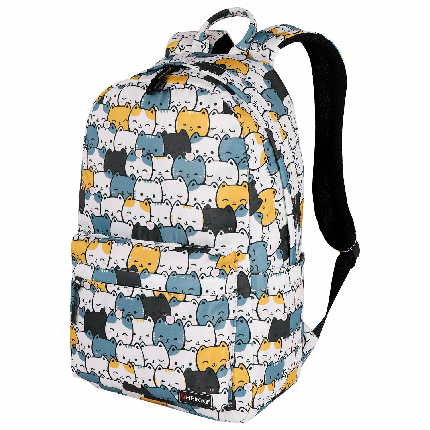 Heikki Рюкзак Dream универсальный c карманом для ноутбука эргономичный Cute Cats 42х26х14 см 273849