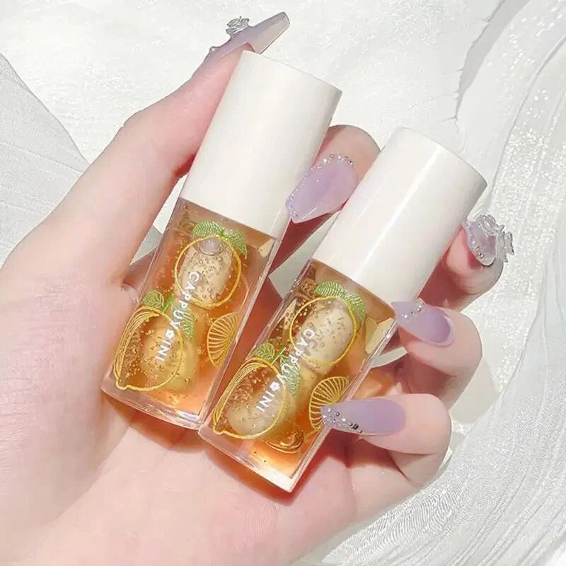 Блеск для губ гелевый, увлажняющий, с кисточкой, розовый, 5г