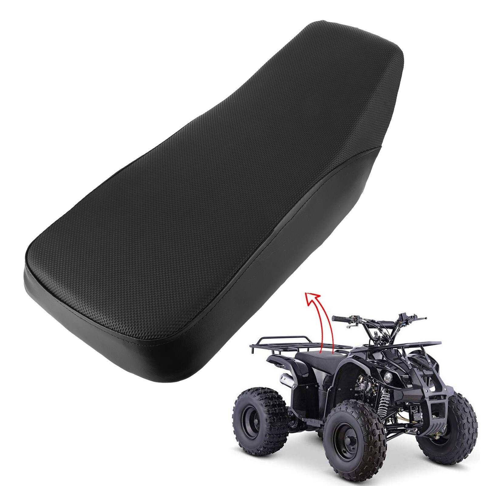Сиденье для мотоцикла ATV, мягкий поролон, для ATV Quad 110-125CC, водонепроницаемое