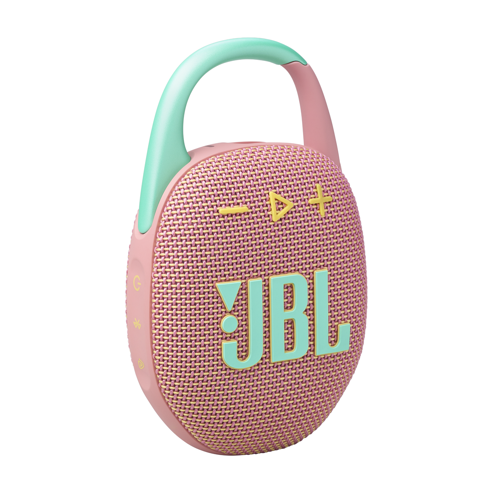 Портативная беспроводная акустическая колонка JBL Clip 5, 7 Вт, розовый