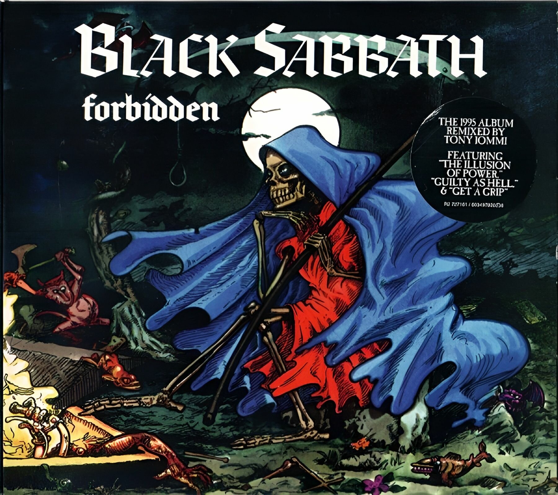 Black Sabbath. Forbidden (2024 Tony Iommi Remix) (CD Digisleeve, Reissue, Remastered, Remixed/Компакт диск)