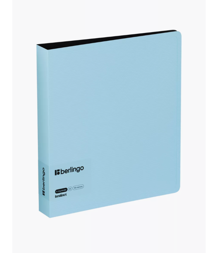 Папка на 4 кольцах Berlingo "Instinct" А5, 35мм, RB4_A5515
