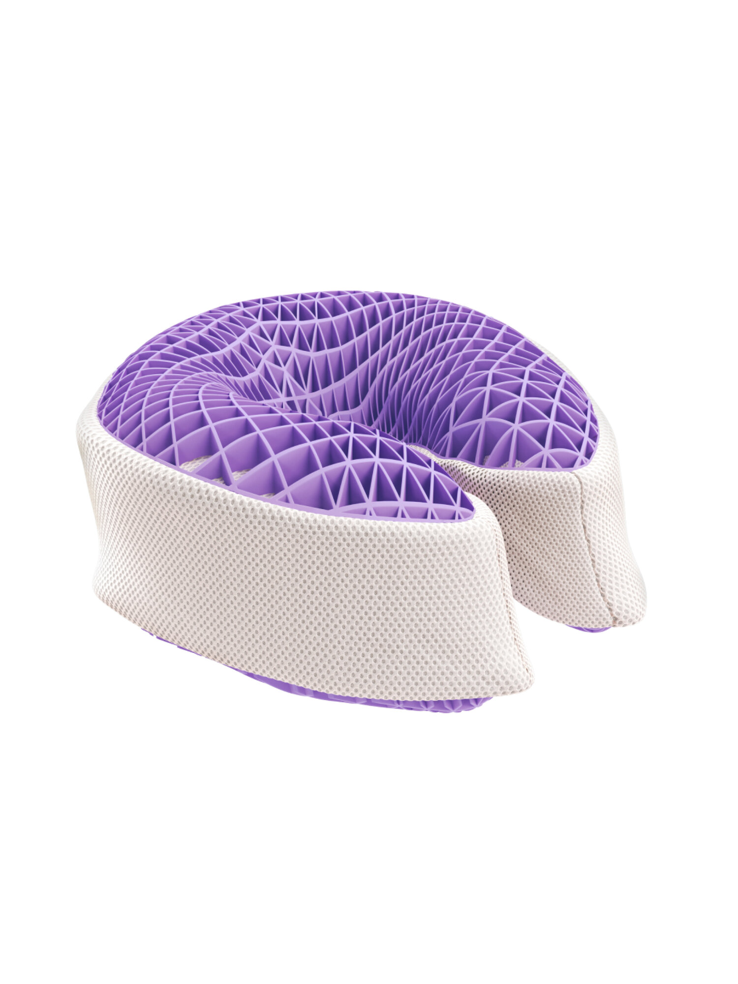 Анатомическая подушка для шеи Darwin Cell Neck из ТРЕ, Cell Technology, 10х55х39 см